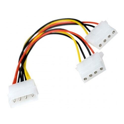 Разветвитель VCOM Molex - 2xMolex (VPW7570), 0.15 м, 1 шт., белый