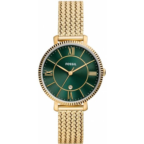 Наручные часы FOSSIL Jacqueline 79157, золотой, зеленый