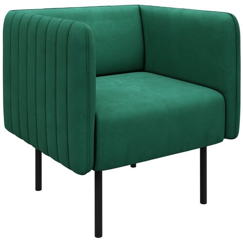 Кресло тканевое D1 furniture Рио зеленое
