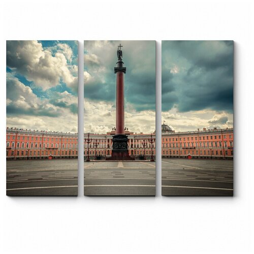 Модульная картина Александровская колонна на Дворцовой площади 160x115