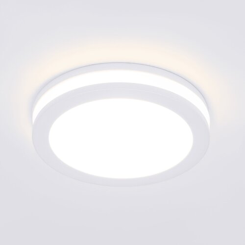 Светильник Elektrostandard DSKR80 5W 4200K, LED, 5 Вт, 3300, теплый белый, цвет арматуры: белый, цвет плафона: белый
