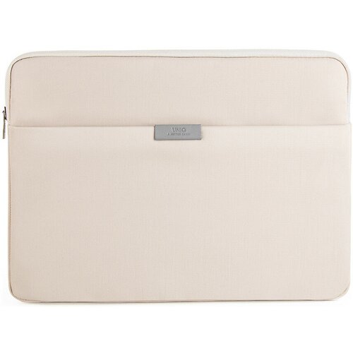 Чехол Uniq Bergen Nylon Laptop sleeve для ноутбуков 14", цвет Слоновая кость (Ivory Beige) (BERGEN(14)-IVYBEIGE)