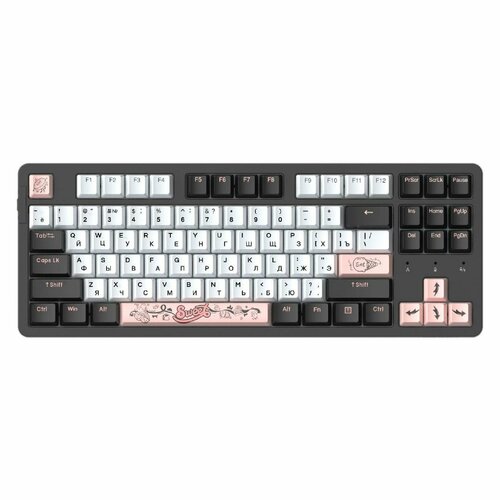 Игровая клавиатура Dareu A87X Black/White