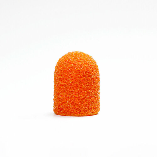 Alex Beauty Concept Колпачки для фрезы Lukas, оранжевые 13 мм. 80 грит (5 шт)