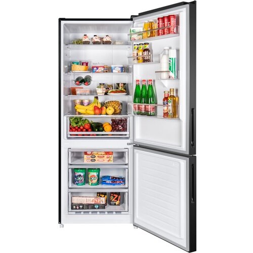 MAUNFELD Холодильник с инвертором MAUNFELD MFF1857NFSB Черный