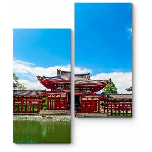 Модульная картина Храм Биодо, Киото80x100