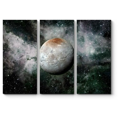 Модульная картина Спутник Плутона 140x100