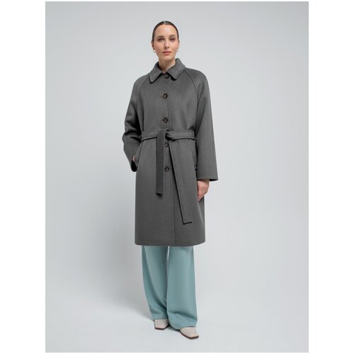 Пальто  Pompa, размер 44, серый