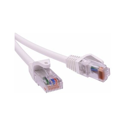 Патч-корд неэкранированный CAT5E U/UTP 4х2 LSZH белый 1м RN5EUU4510WH DKC