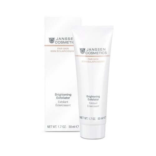 Janssen Cosmetics пилинг-крем профессиональный Fair skin Brightening Exfoliator для выравнивания цвета лица, 50 мл