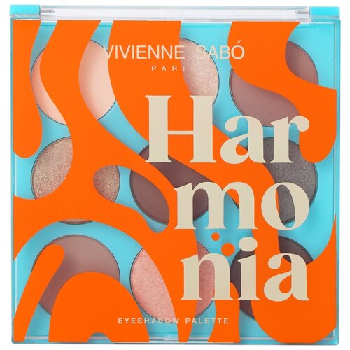 Vivienne Sabo Палетка теней/Eyeshadow Palette/Palette d'ombres a paupieres"HARMONIA" 02