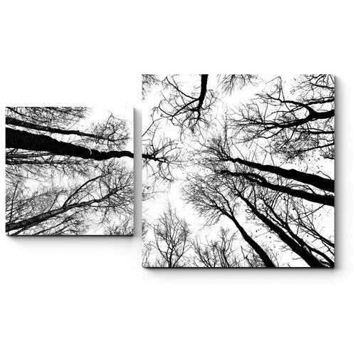 Модульная картина Осенний лес 180x108