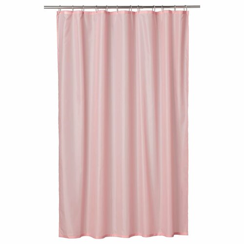 Штора для ванной 180х200 см, светло-розовый