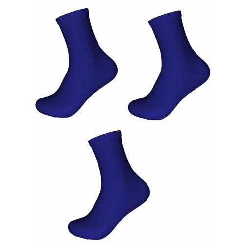 Носки NAITIS, 3 пары, размер 23, синий