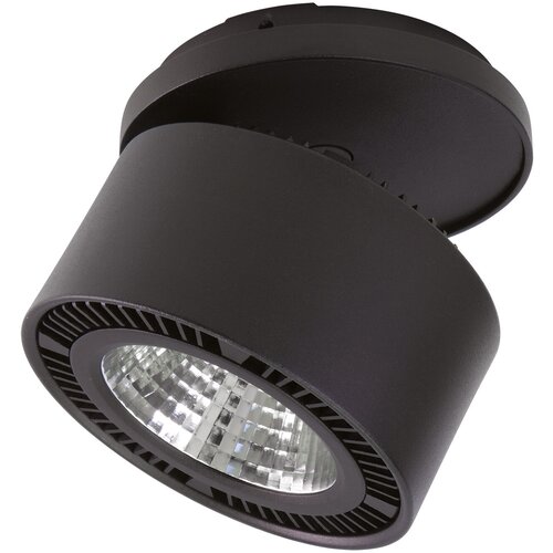 Встраиваемый светильник Lightstar Forte inca 213807, LED, 15Вт, кол-во ламп:1шт, Черный