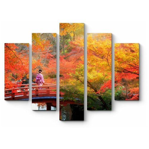 Модульная картина Сны о Японии, Киото 135x108