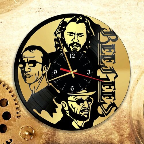 Настенные часы с группой Bee Gees, Би Джиз, Barry Gibb