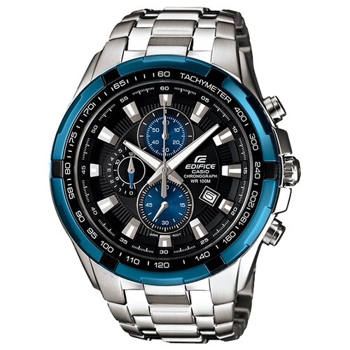 Наручные часы CASIO Edifice EF-539D-1A2, мультиколор, голубой