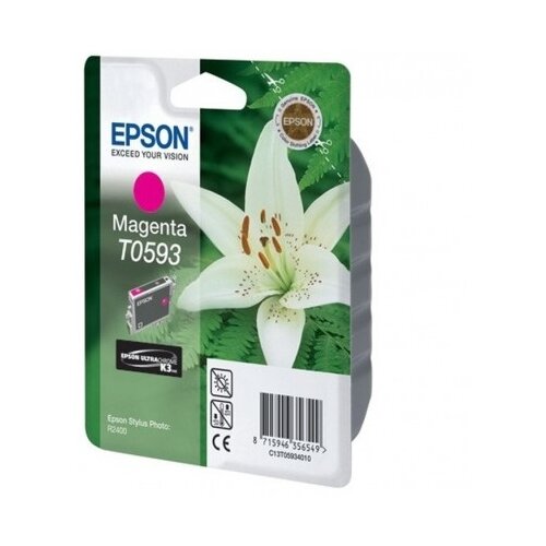 Картридж Epson C13T05934010, 440 стр, пурпурный