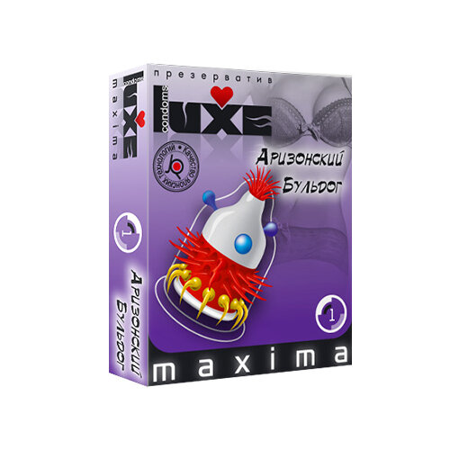 Презервативы LUXE Maxima Аризонский Бульдог, 1 шт.