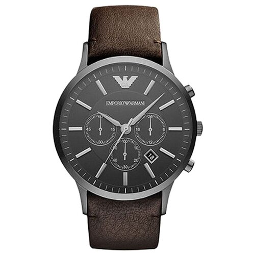 Наручные часы EMPORIO ARMANI Sports AR2462, серый, коричневый