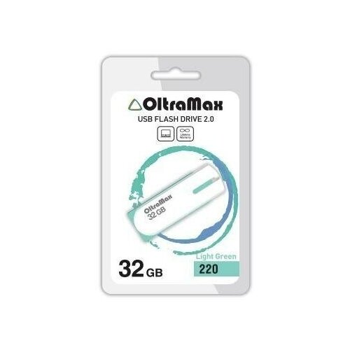 USB OLTRAMAX OM-32GB-220 св. зеленый