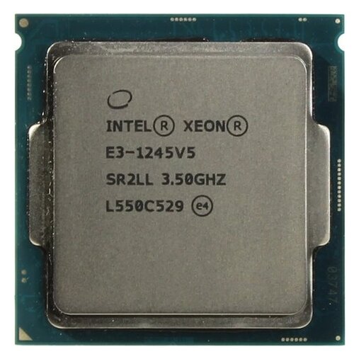 Процессор Intel Xeon E3-1245V5 LGA1151,  4 x 3500 МГц, OEM