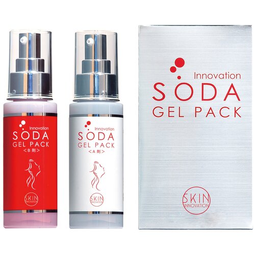 Содовая гелевая маска «Инновация» Skin Innovation Soda Gel Pack, 2 шт. х 80 г