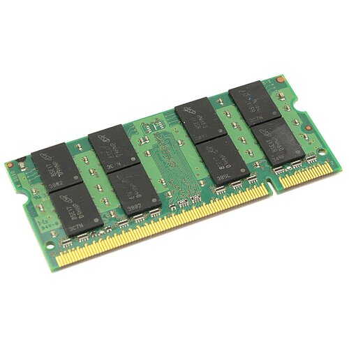 Модуль памяти Kingston SODIMM DDR2, 2ГБ, 533МГц, PC2-4200