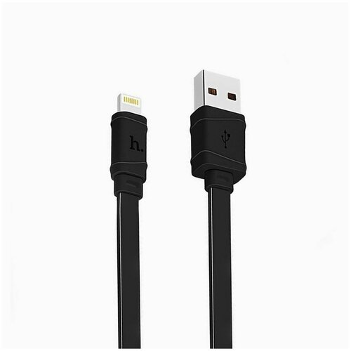 Кабель USB - Apple lightning Hoco X5 Bamboo, 100 см. Черный