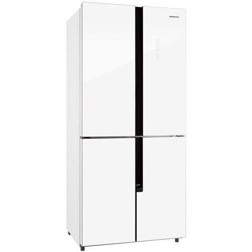 Холодильник NORDFROST RFQ 510 NFGW inverter, INVERTER, Total No Frost, 470 л, A+, Led освещение, Режимы «Суперзаморозка» до -30°С и «Суперохлаждение» до +2°С