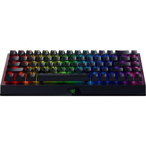 Игровая беспроводная клавиатура Razer BlackWidow V3 Mini HyperSpeed Razer Green / Clicky, черный, английская/русская (ANSI)