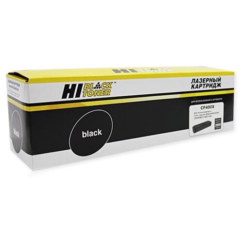 Картридж Hi-Black HB-CF400X, 2800 стр, черный