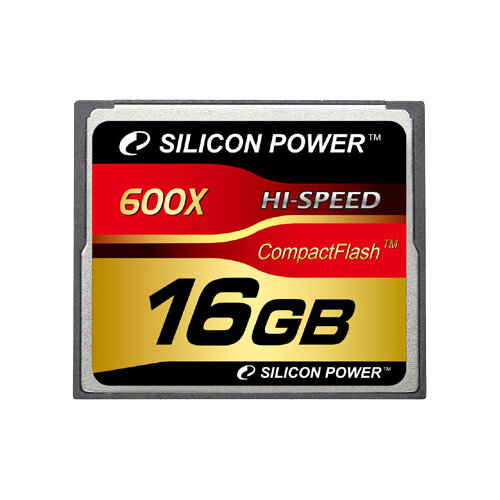 Карта памяти Silicon Power Compact Flash 16 ГБ, 1 шт.