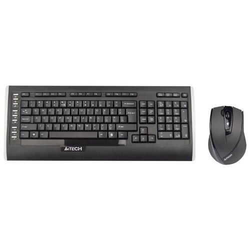 Комплект клавиатура + мышь A4Tech 9300F, черный