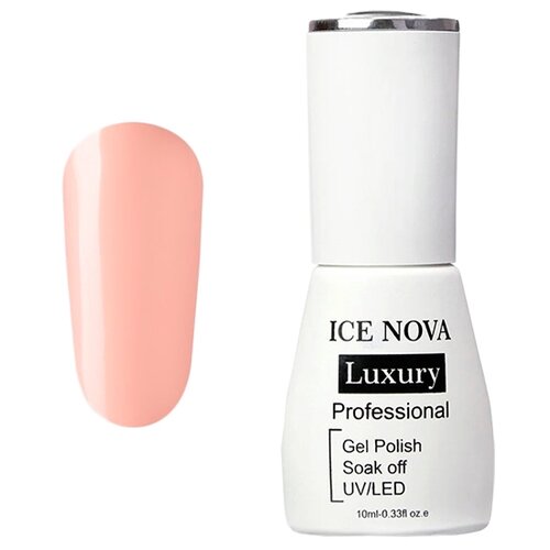 ICE NOVA Гель-лак Luxury Professional, 10 мл, 062 misty rose