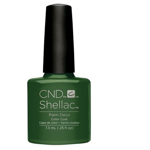 CND Гель-лак Shellac Rhythm & Heat, 7.3 мл, Palm Deco