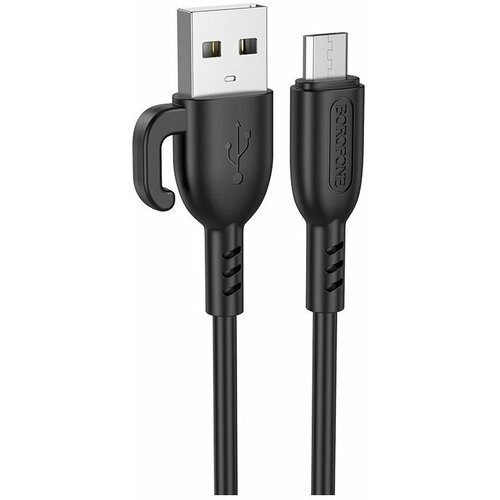 Дата-кабель Borofone BX91 USB-MicroUSB, 1 м, черный