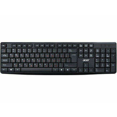 Клавиатура Acer OKW121 черный (ZL. KBDEE.00B)