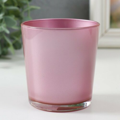 Evis Подсвечник "металлик розовый ОДА" 8,5х7,5 см, 250 мл