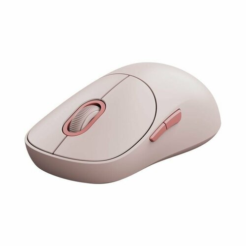 Мышь беспроводная Xiaomi Wireless mouse 3 Bluetooth+2,4 ГГц (XMWXSB03YM), розовая