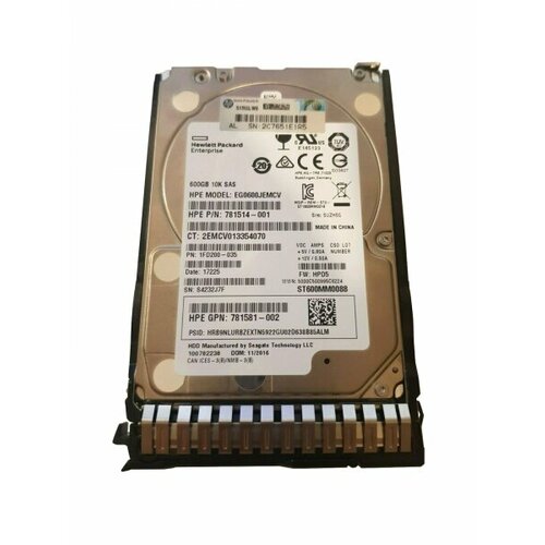 Жесткий диск HP 873035-001 600Gb 10000 SAS 2,5" HDD