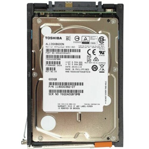 Жесткий диск EMC V6-2S15-600 600Gb 15000 SAS 2,5" HDD