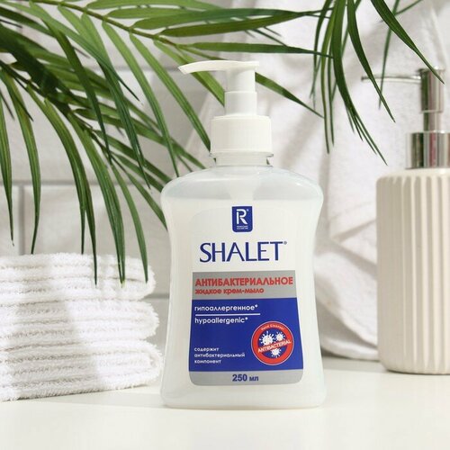 Жидкое крем-мыло SHALET антибактериальное, гипоаллергенное 250 мл 9558689