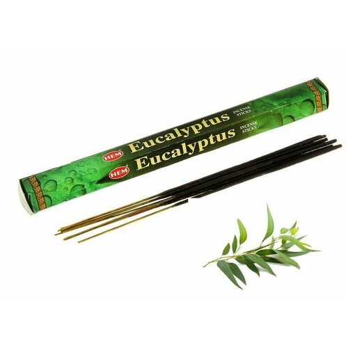 Благовония HEM Eucalyptus - Эвкалипт, 20 палочек