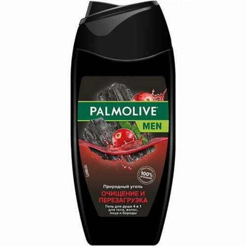 Гель для душа PALMOLIVE MEN 4 в 1 Очищение, и Перезагрузка