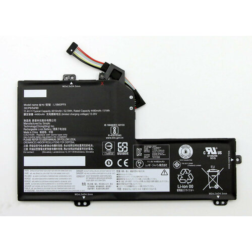 Аккумулятор L18M3PF9 для ноутбука Lenovo S540-15IWL GTX 11.4V 52.5Wh (4480mAh) черный