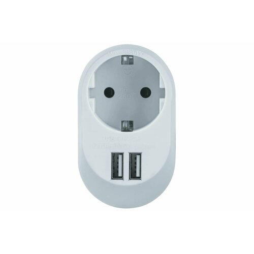 Адаптер 61454 NAD-USB01-1E-C-WH с/з 1 гн. USB3.4A Navigator