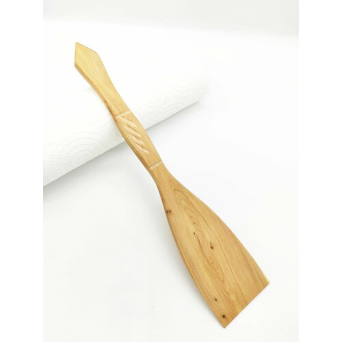 Деревянная лопатка для кухни 29*6, кулинарная лопатка для посуды, деревянная ложка для кухни