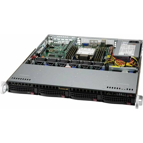Сервер в корпусе высотой 1U Никс sS9600/pro1U Z0745213 Xeon Silver 4316/64 ГБ/1 x 1 Тб SSD/Aspeed AST2600